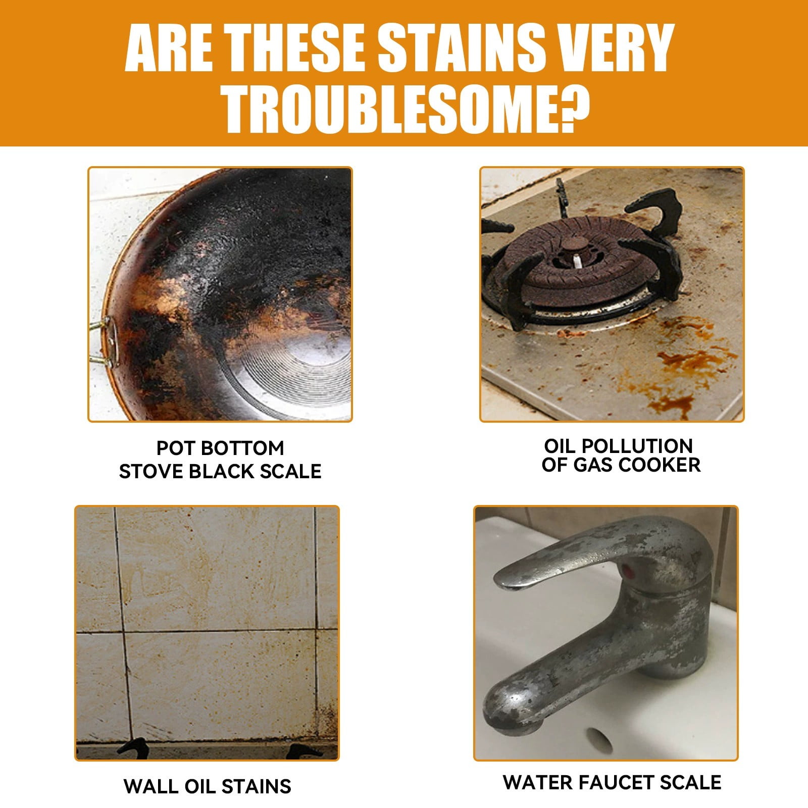 Stainless Steel Cleaning Paste For Cleaning Kitchen Utensils Stoves And ...