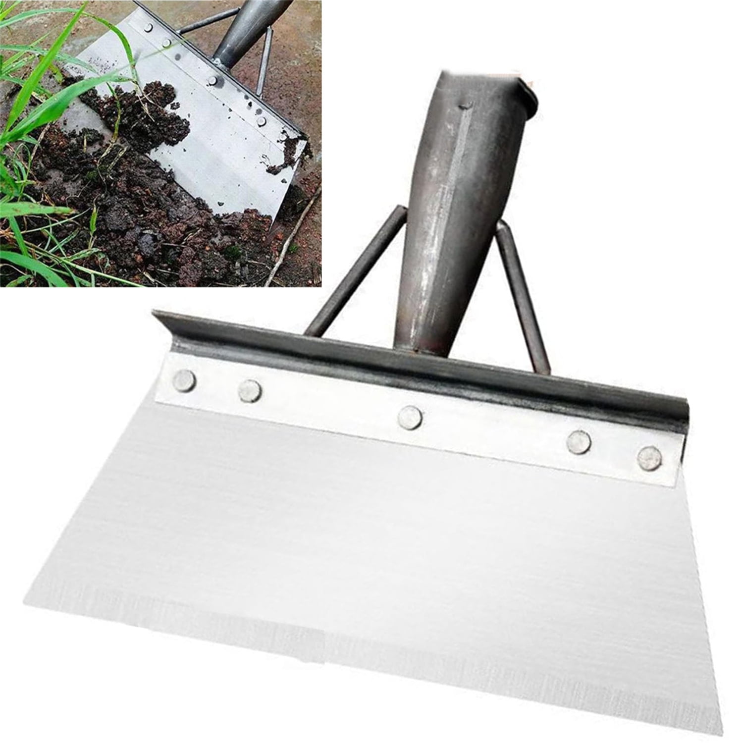 Stainless Steel Cleaning Shovel,Happon Multifunctional Garden Shovel ...
