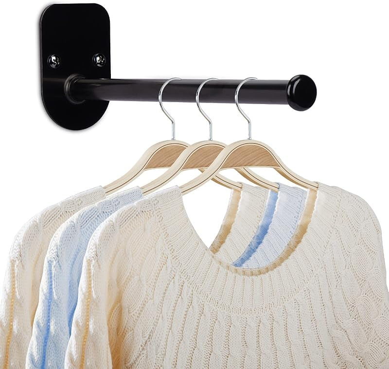 Stainless Steel Clothes Hanger Storage Rack,Wall Mounted Clothes Hanger ...
