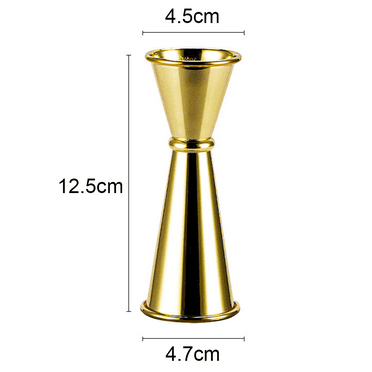 Worallymy Measuring Shot Cup Ounce Jigger Bar Drink Mixer Liquor ...