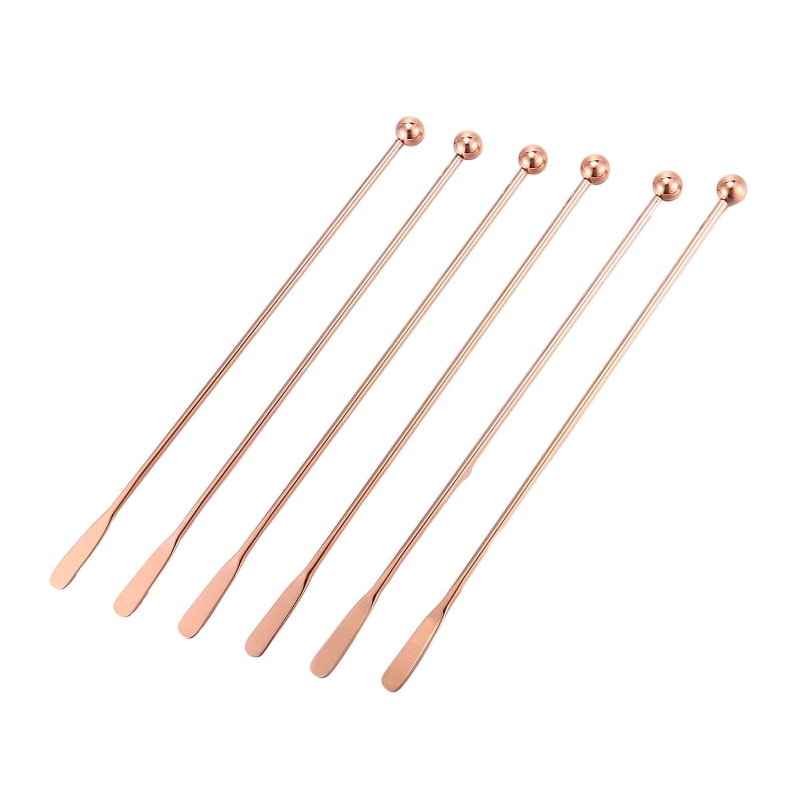 Stainless Steel Coffee Beverage Stirrers Stir Cocktail Drink Swizzle ...
