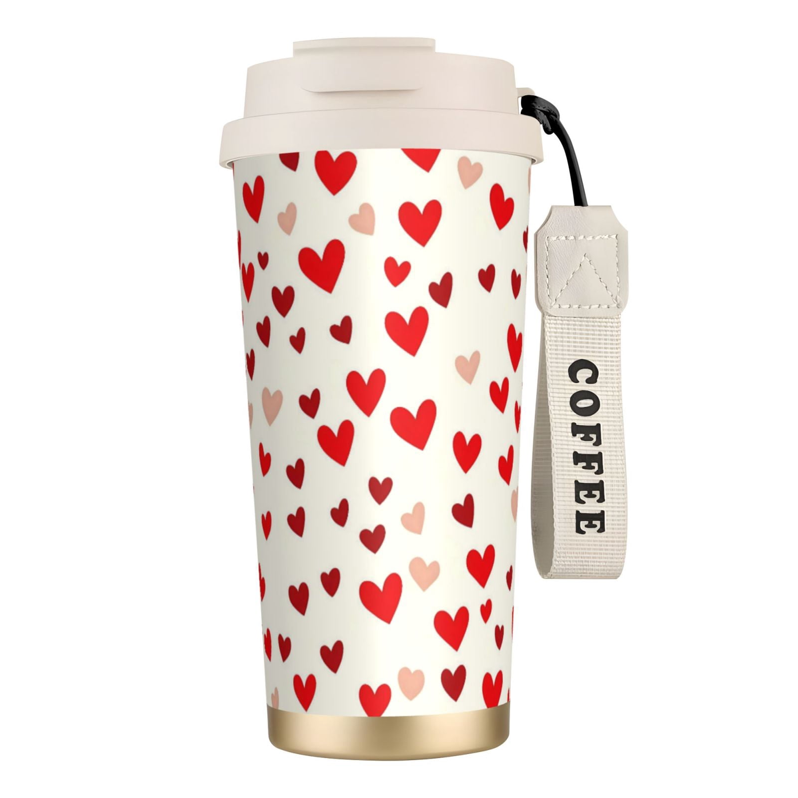 Stainless Steel Coffee Cup 7.7×2.6×3.5in Tapered Design Nylon Woven ...