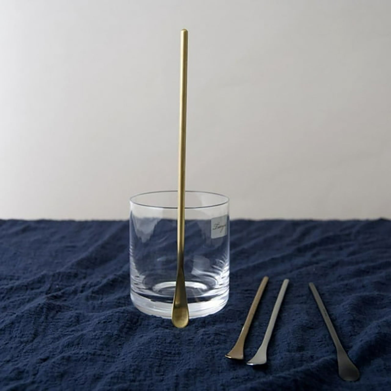 Stainless Steel Coffee Stir Sticks Cocktail Stirring Spoons with Short ...