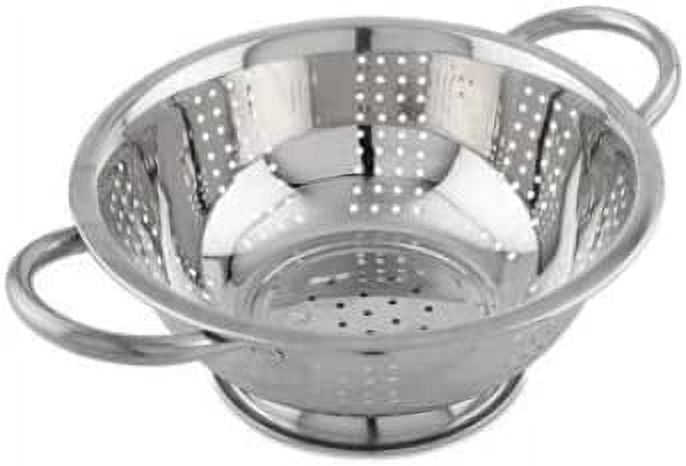 Stainless Steel Colander - Professional Strainer with Heavy Duty ...