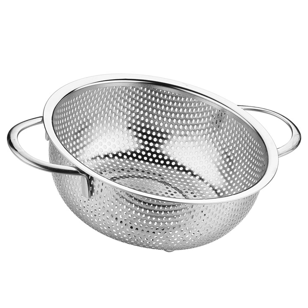 Worgeous Dish Strainer Silver 1Set Sturdy and for Draining Meat and ...