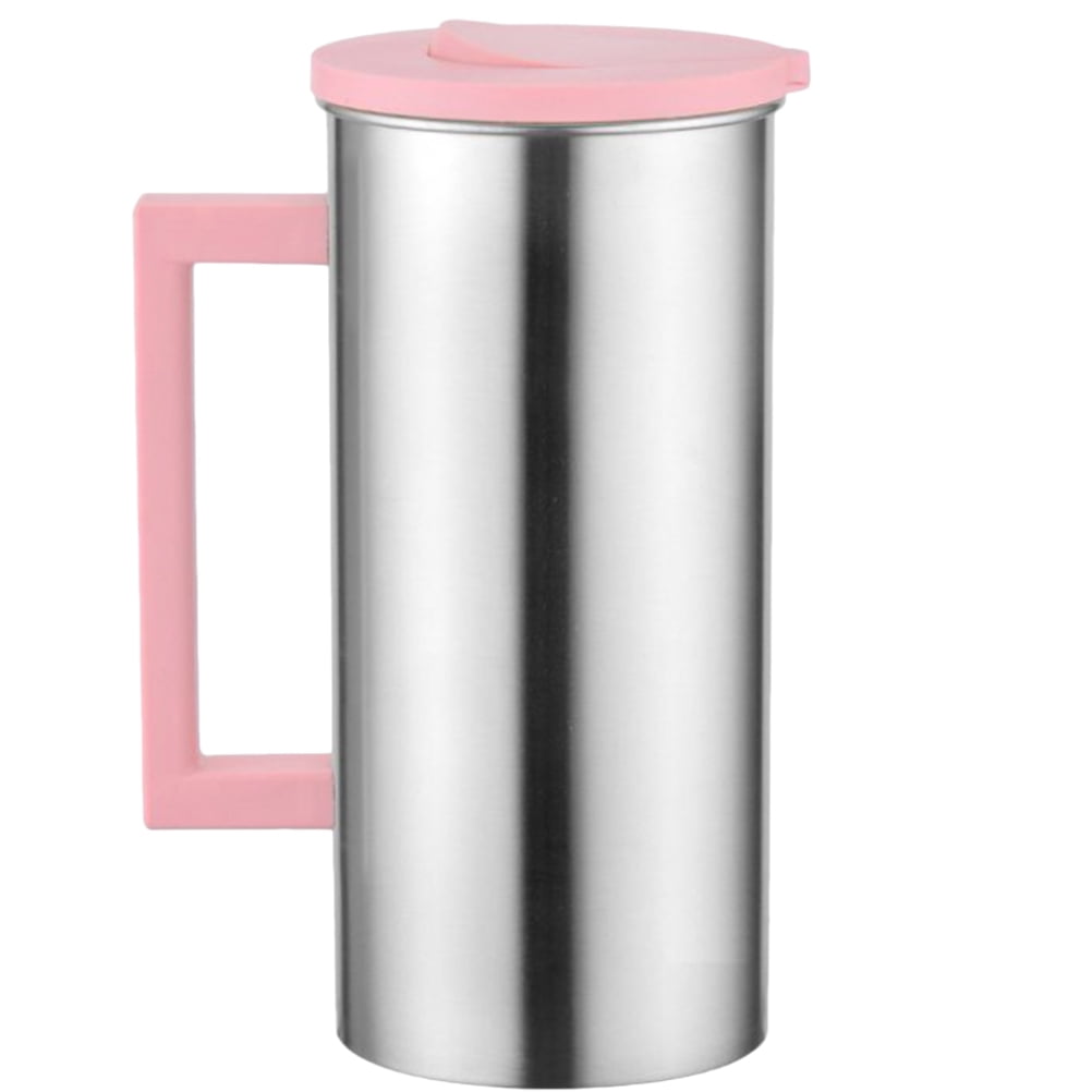 Stainless Steel Cold Brew Coffee Maker Pitcher with Lid - 1800ml ...
