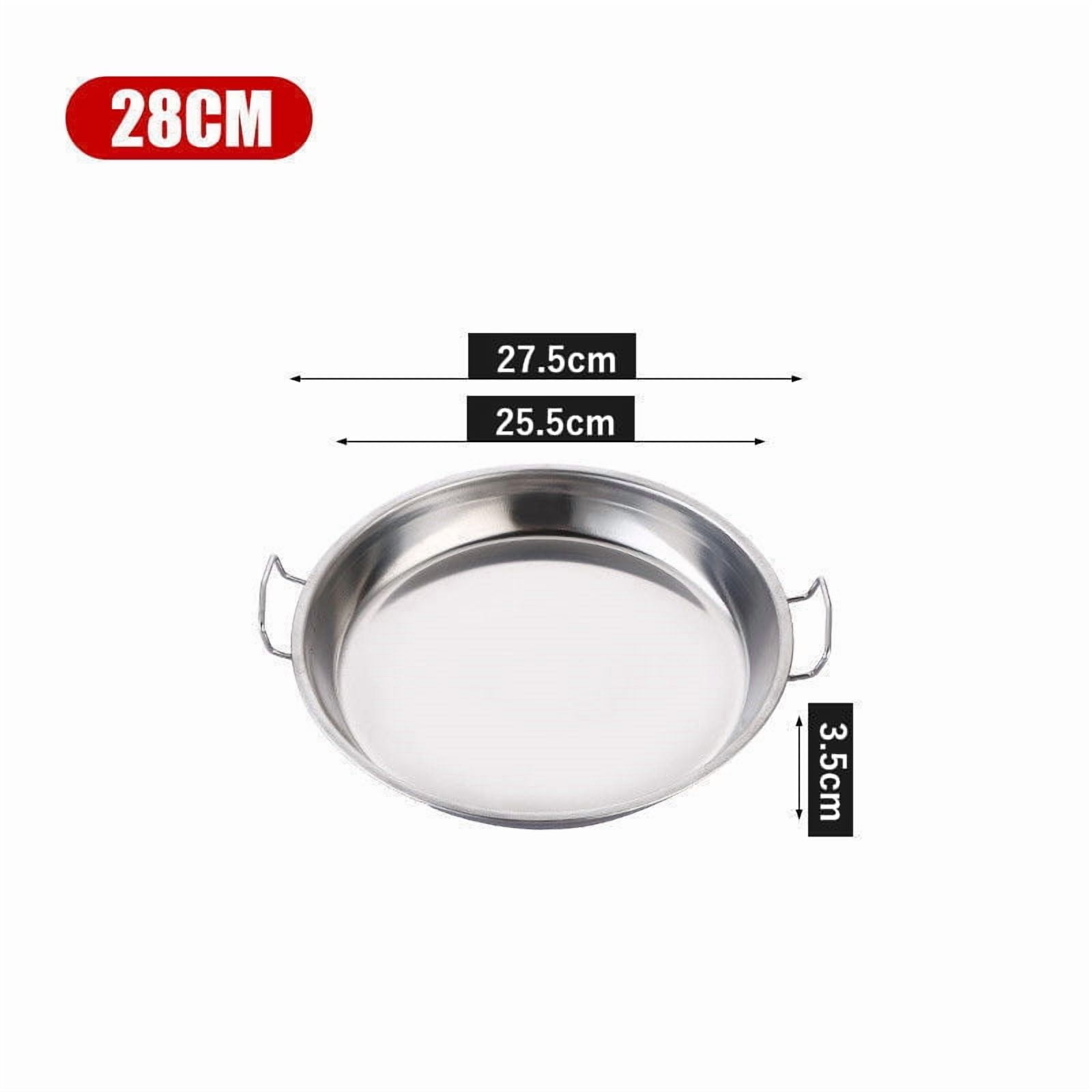 Stainless Steel Cold Noodle Making Dish Round Steamed Rice Serving Tray ...
