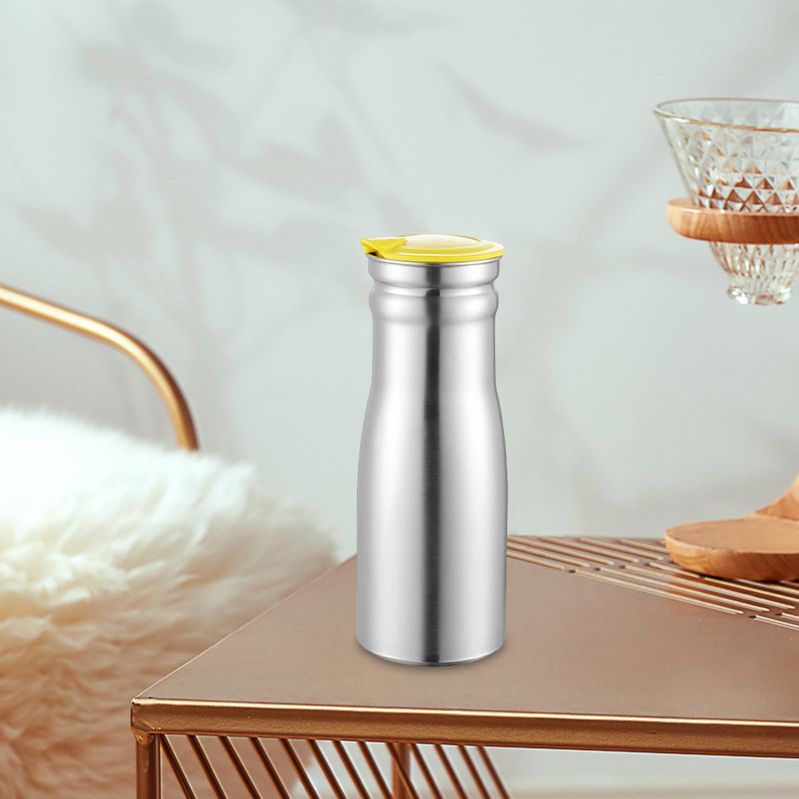 Stainless Steel Cold Water Jug Water Pitcher for Refrigerator Picnic ...