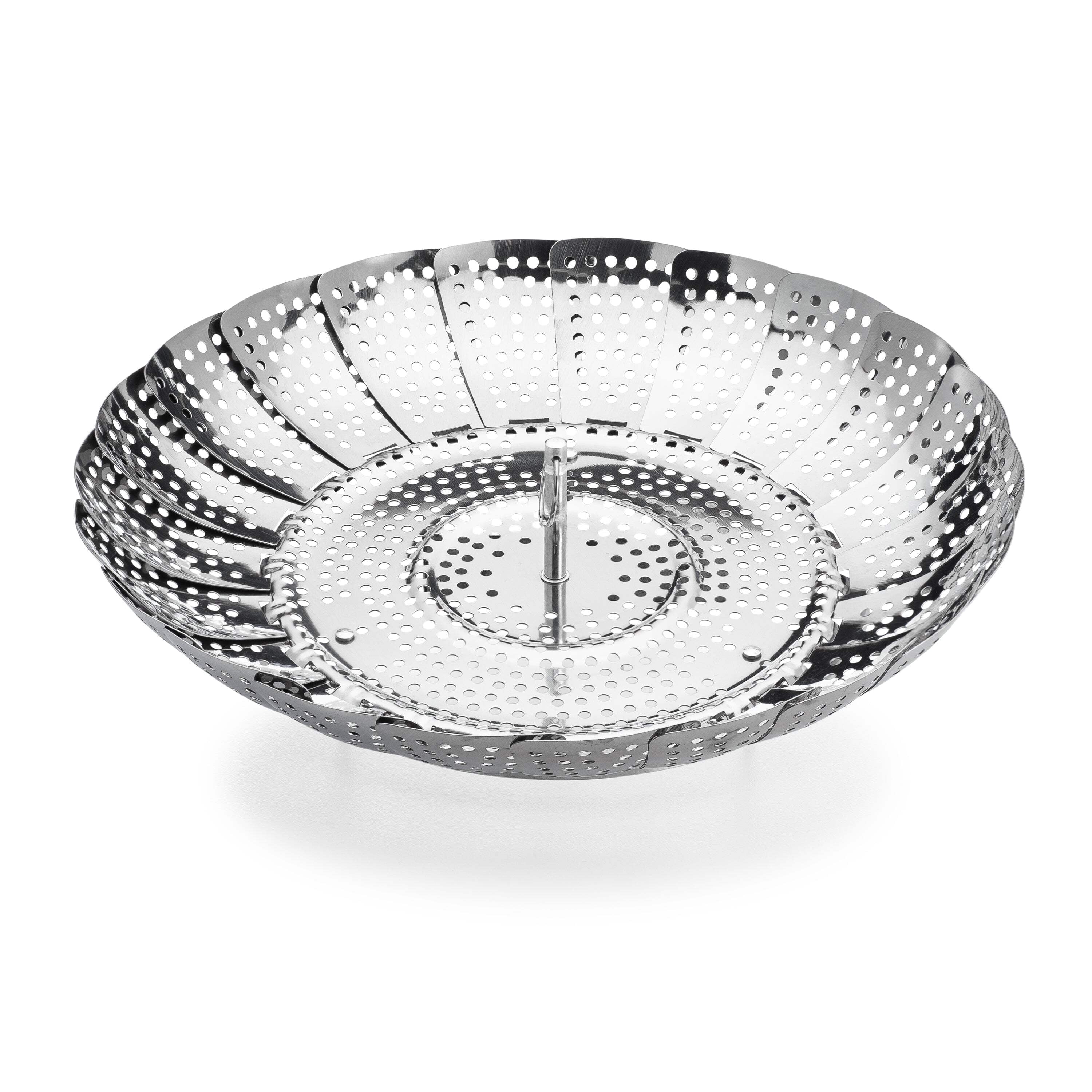 Stainless Steel Collapsible Vegetable Steamer, Large - Walmart.com