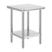 ChaoLink Stainless Steel Prep Table,60*24" Kitchen Work Tables with Wheels,NSF Commercial ...