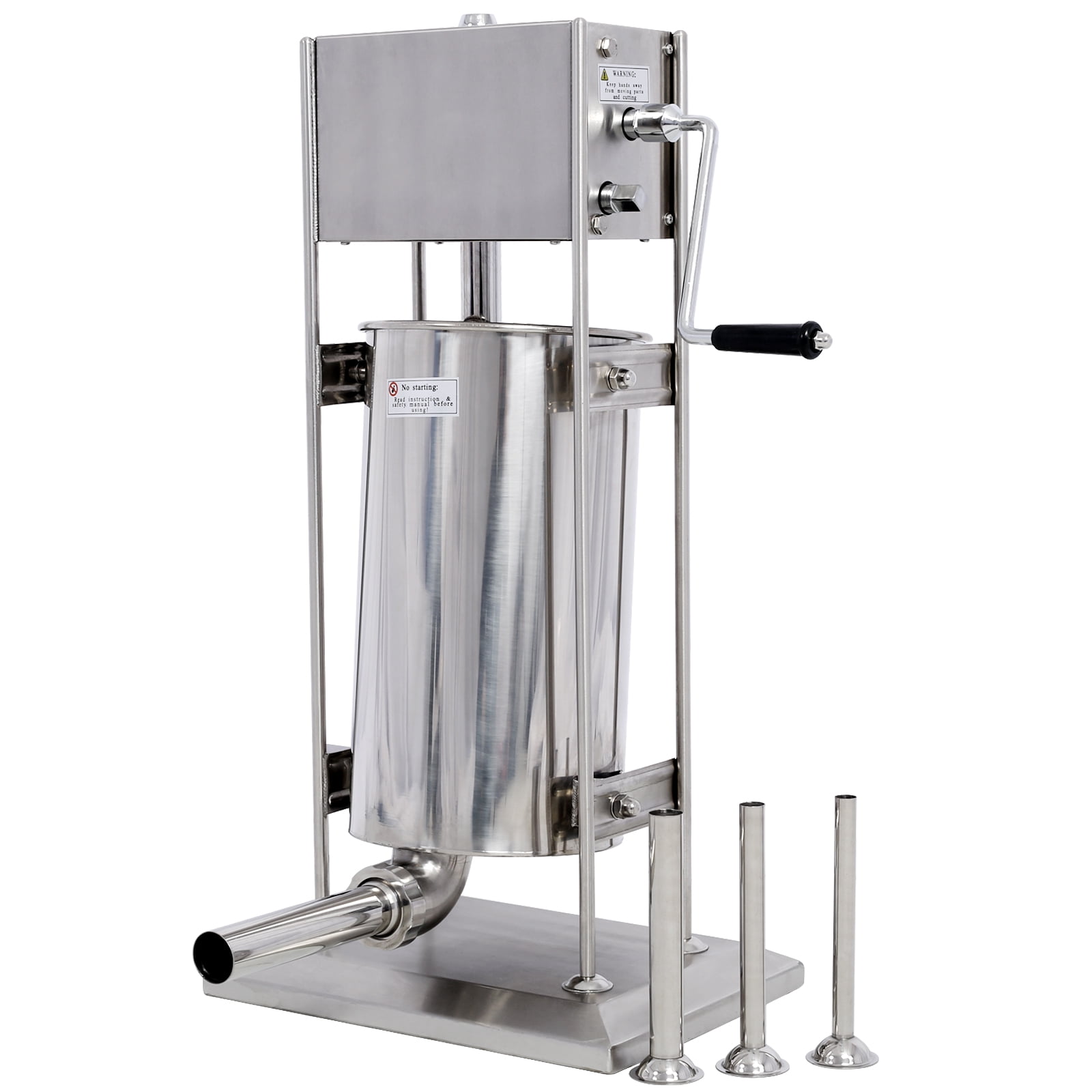 Stainless Steel Commercial Sausage Stuffer,Dual Speed Vertical Sausage ...