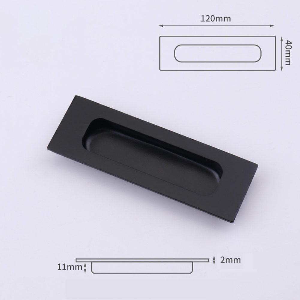 Stainless Steel Concealed Sliding Door Handle Embedded Door Handle ...