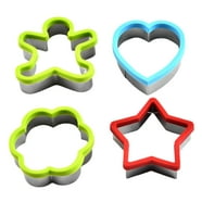 HUART 20Pcs Sandwich Cutter and Sealer Set Kids Bread Cookie Fruit ...