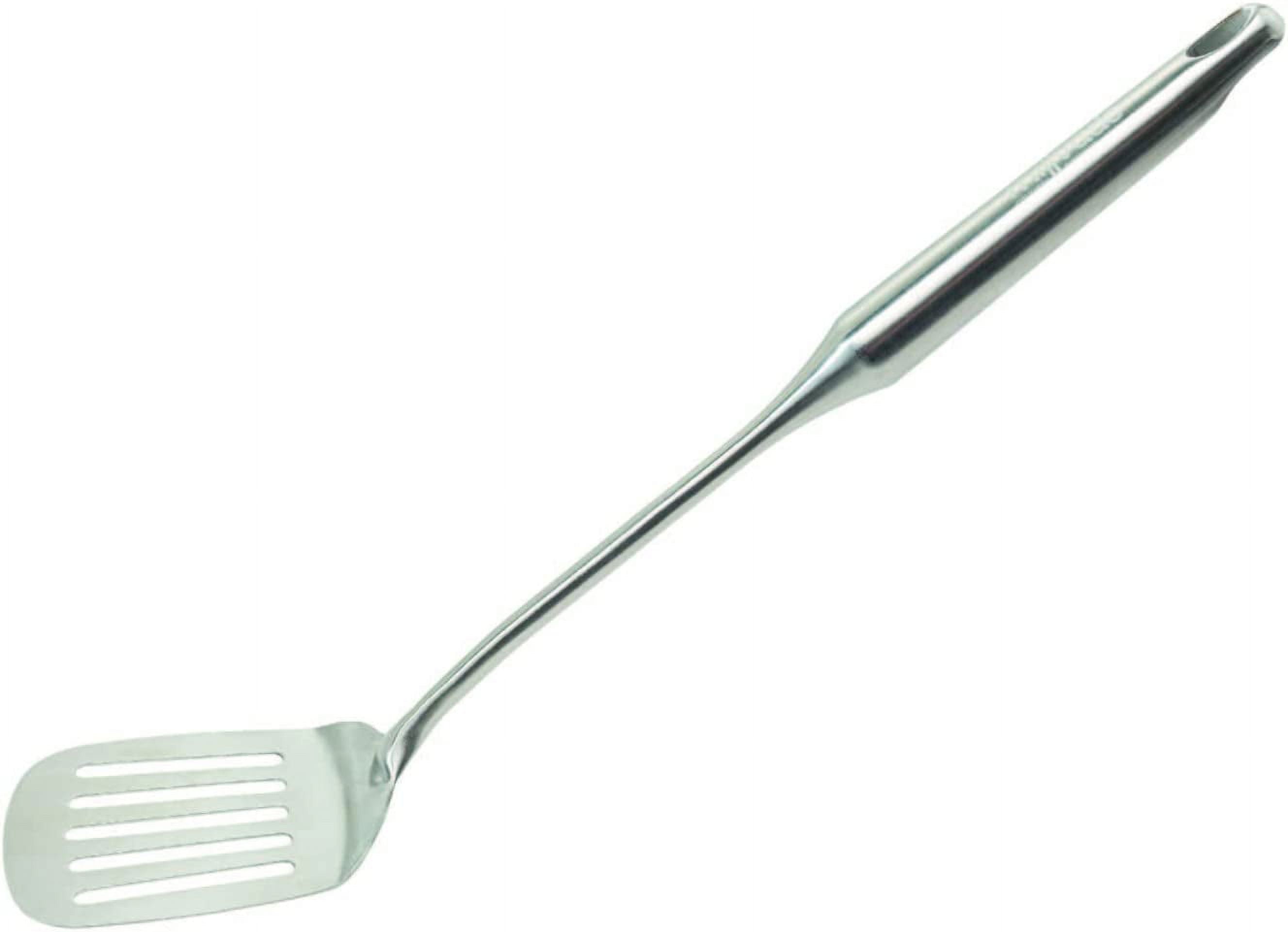 Stainless Steel Cooking Spatula,15 Inch Metal Turner, Kitchen Slotted ...