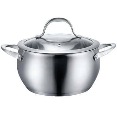 Kitchen Sense Stainless Steel Sauce Pot with Vented Lid - Walmart.com