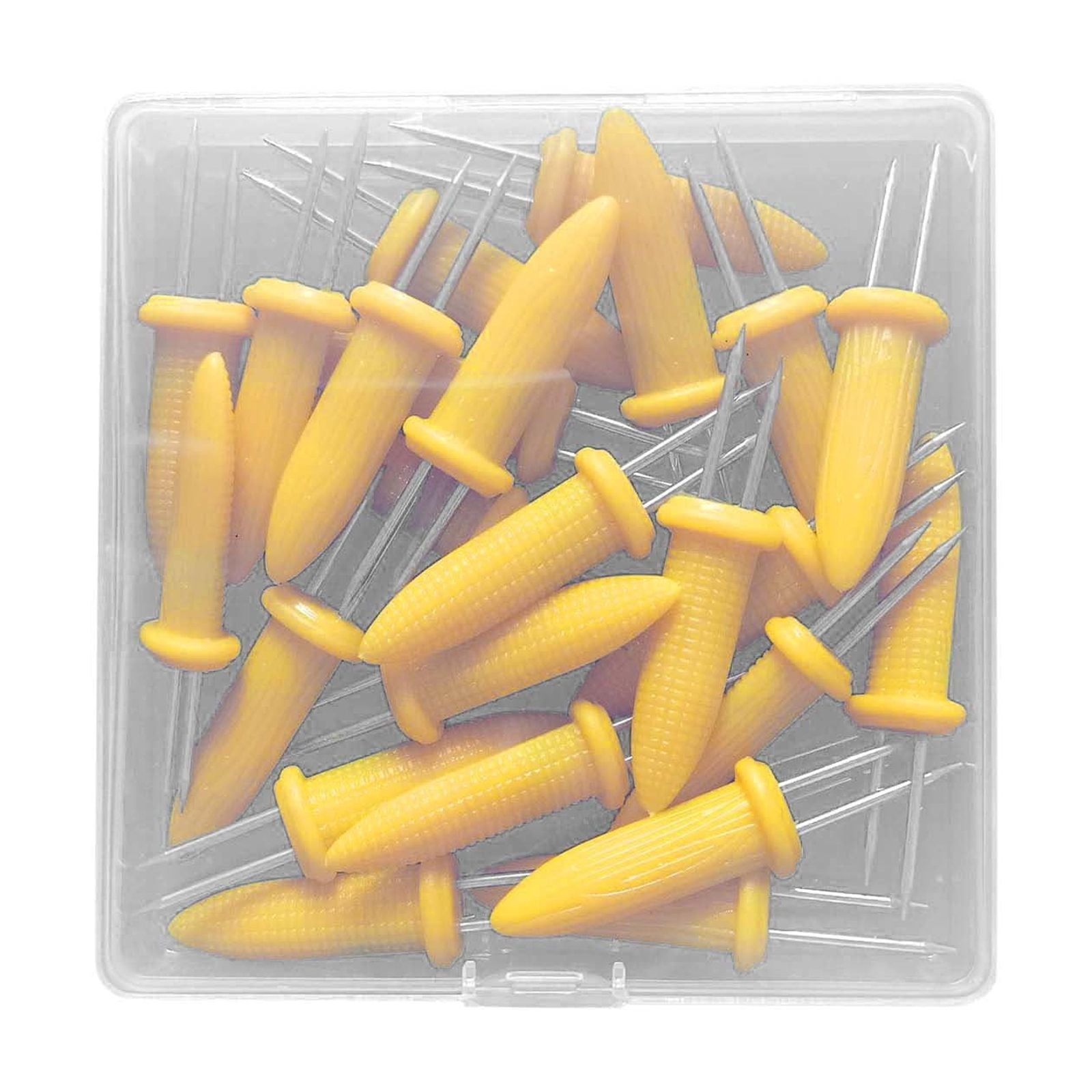 Stainless Steel Corn Holders Set (10/12/20/24pcs), Ergonomic Design, Easy to Use, Keeps Fingers ...