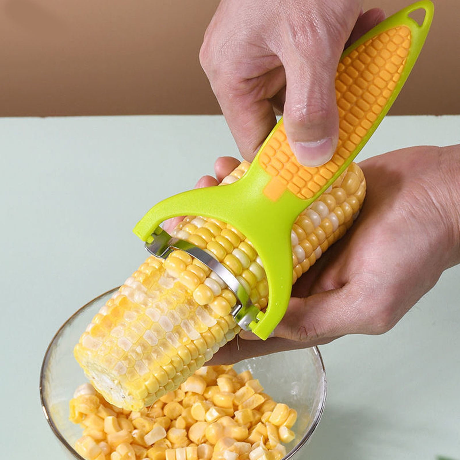 Stainless Steel Corn Stripper Corn Peeler with Non Slip Handle Corn ...