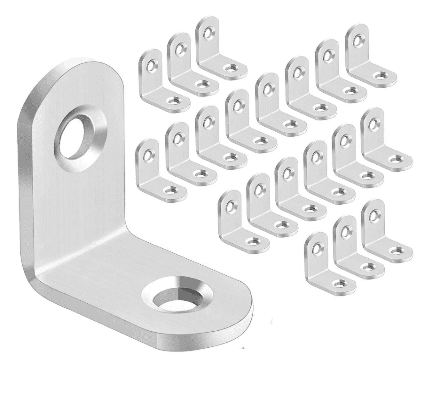 Stainless Steel Corner Bracket, Heavy Duty Metal Joint Right Angle ...