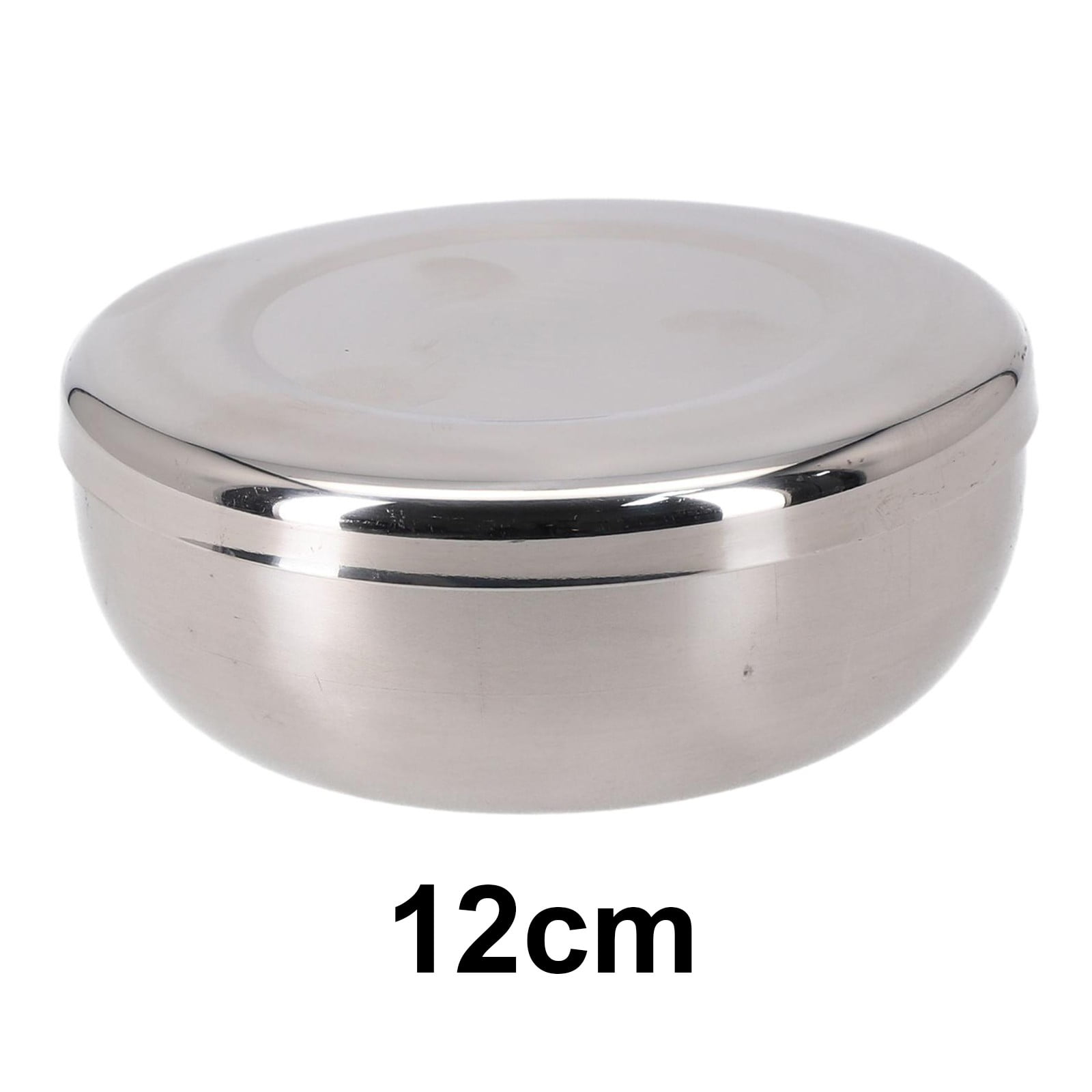 Stainless Steel Cover Bowl Single Layer Steamed Rice Bowl Kitchen ...