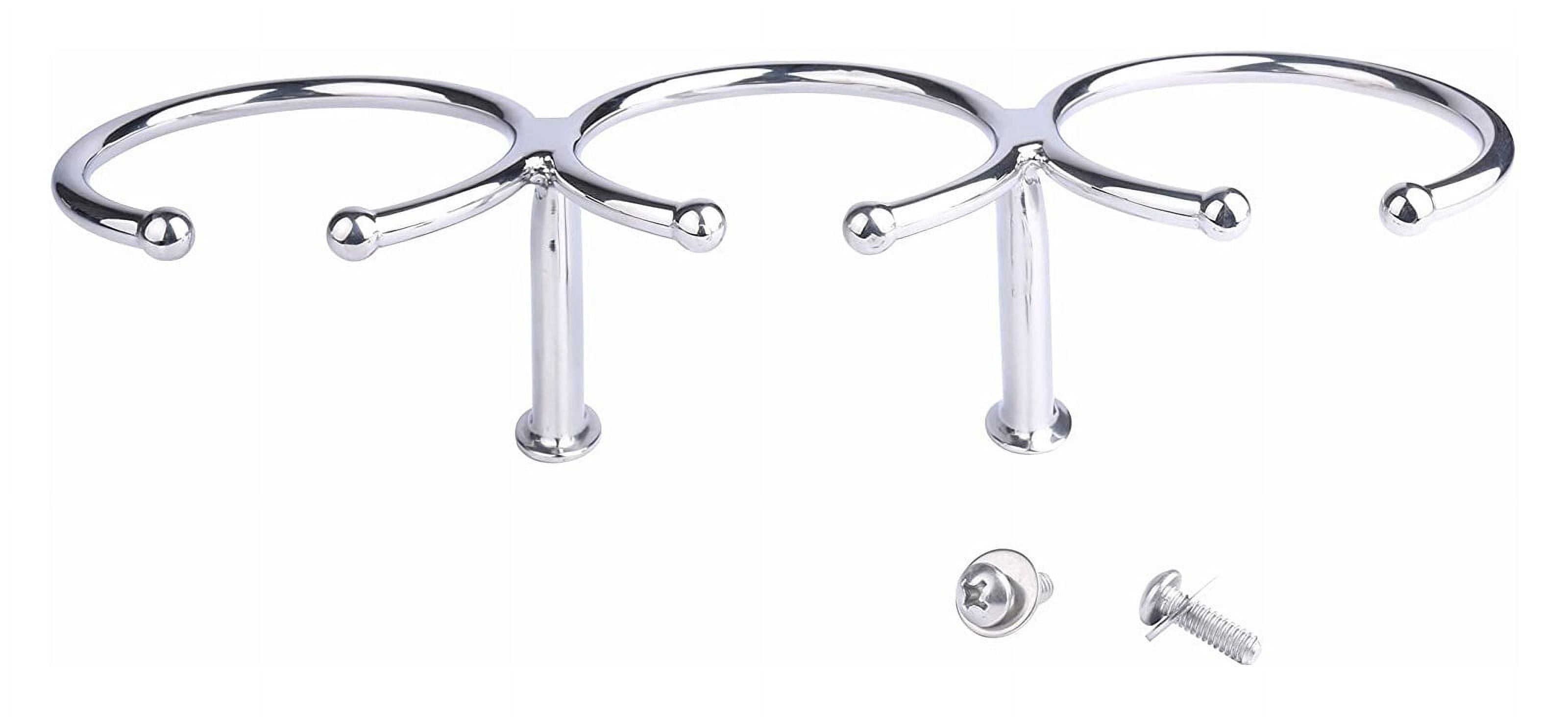 Stainless Steel Cup Holder, Marine RV Car Cup Holder Yacht Drink Holder ...