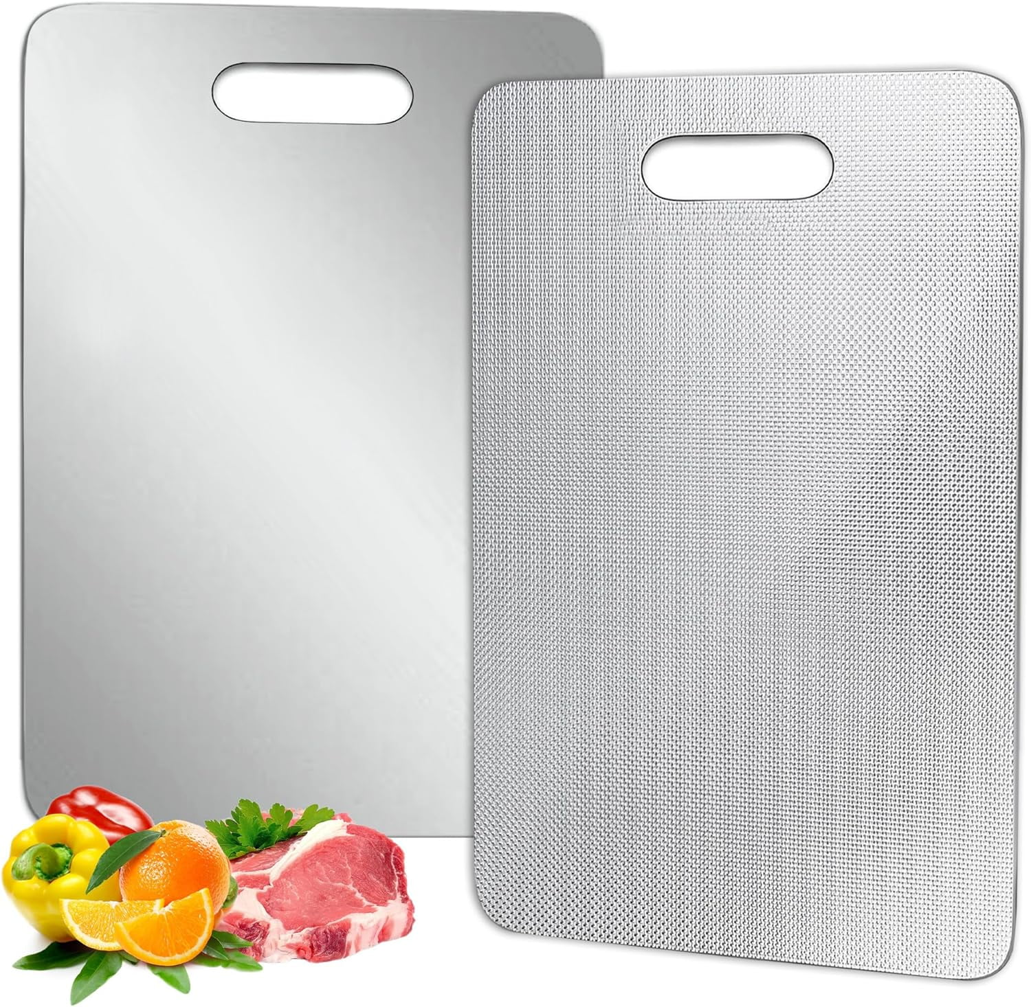 Stainless Steel Cutting Board, 13.4 * 9 inch Metal Cutting Board for ...