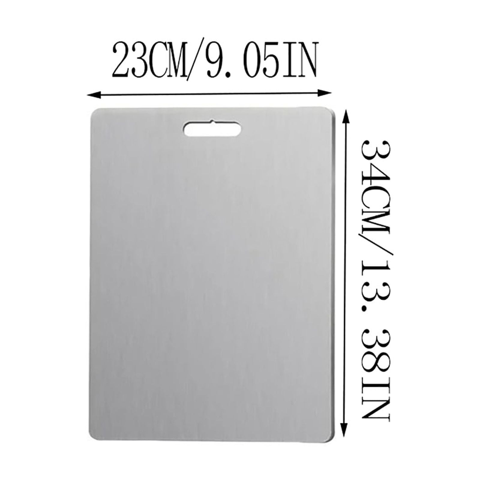 Stainless Steel Cutting Board 304 Food-Grade Chopping Board for Kitchen ...