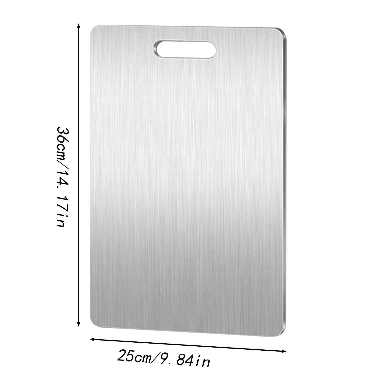 Stainless Steel Cutting Board for Kitchen 304 Food-Grade Chopping Board ...