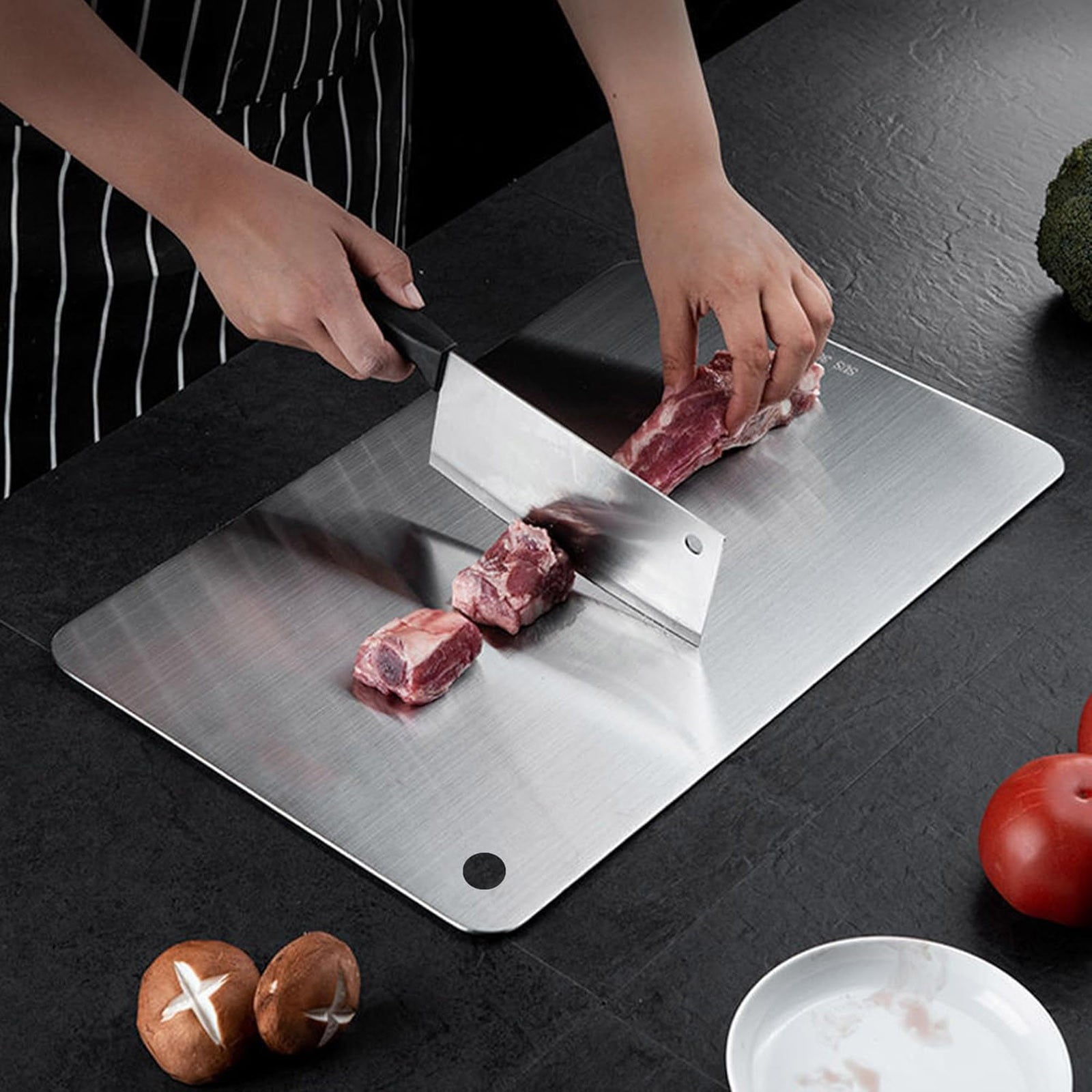 Stainless Steel Cutting Board Kitchen Cutting Board Cutting Edge ...