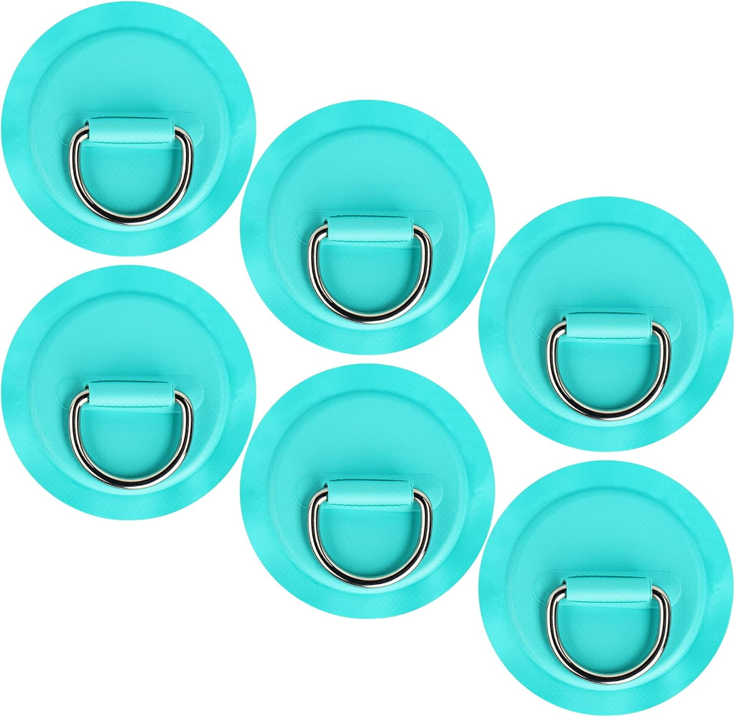 Stainless Steel D-Ring Patch Kit, PVC Paddle Board D-Rings for Kayak ...