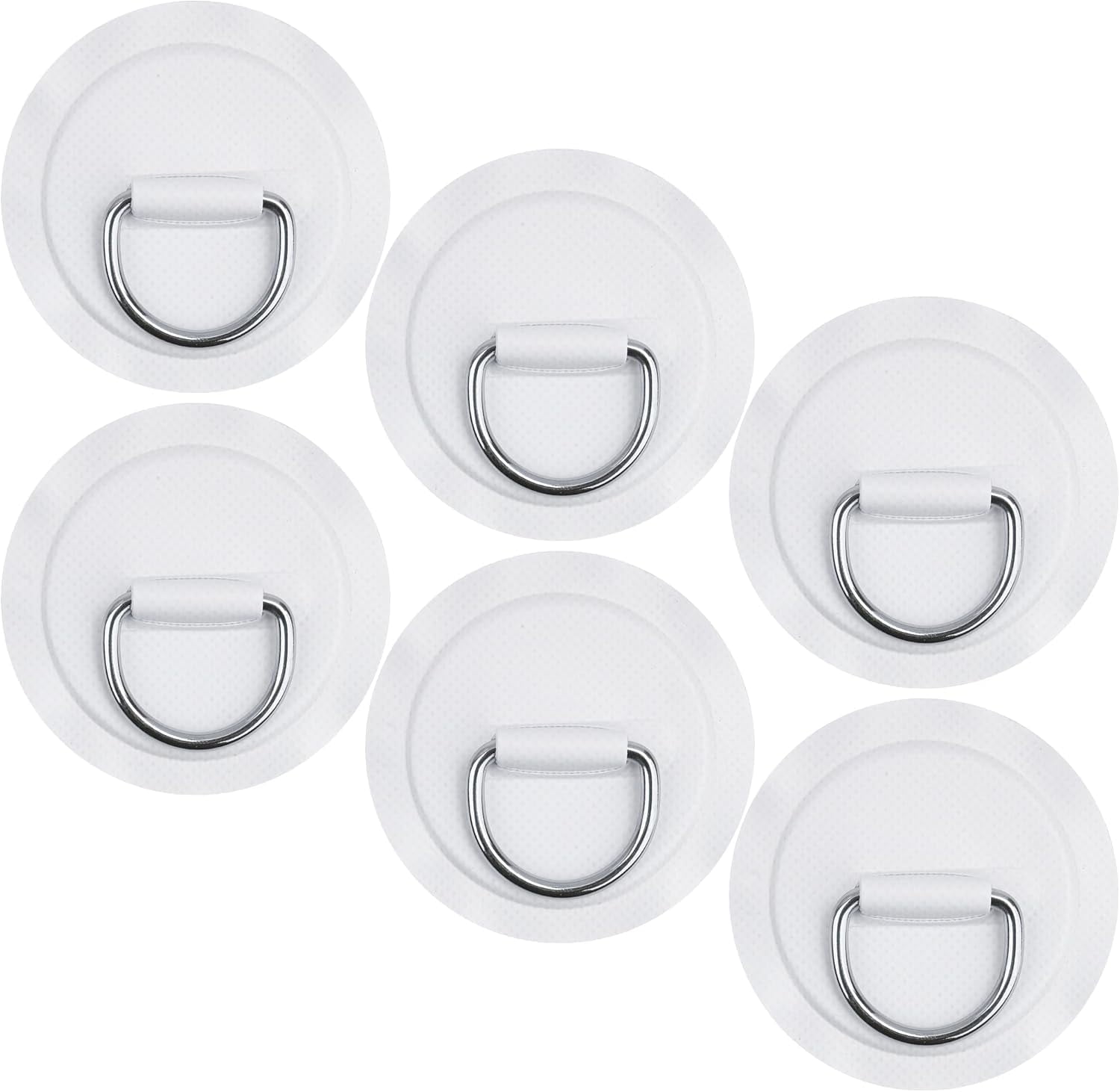 Stainless Steel D-Ring Patch Kit, PVC Paddle Board D-Rings for Kayak ...