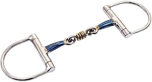 Stainless Steel D Ring Snaffle Hexagon Bit | Bits for Horses | Horse ...