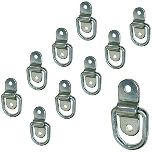 Stainless Steel D-ring Tiedowns 3,500 lb. Capacity Tie Down Anchors ...