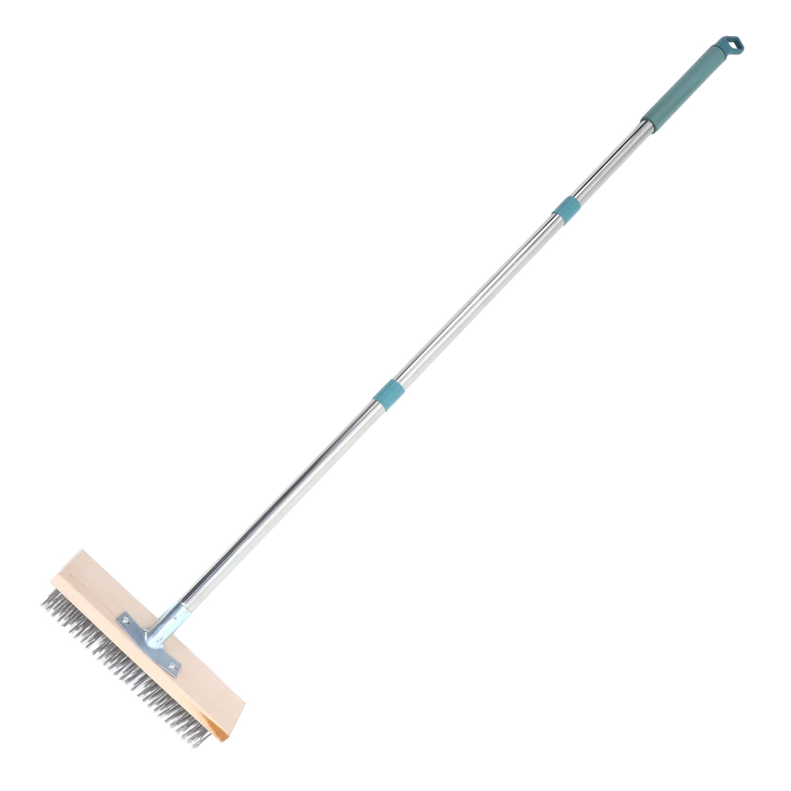 Stainless Steel Deck Scrub Brush with Long Handles 138cm, Heavy Duty ...