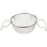 AOOOWER Deep Round Fryer Wire Mesh French Chip Frying Basket 201 ...
