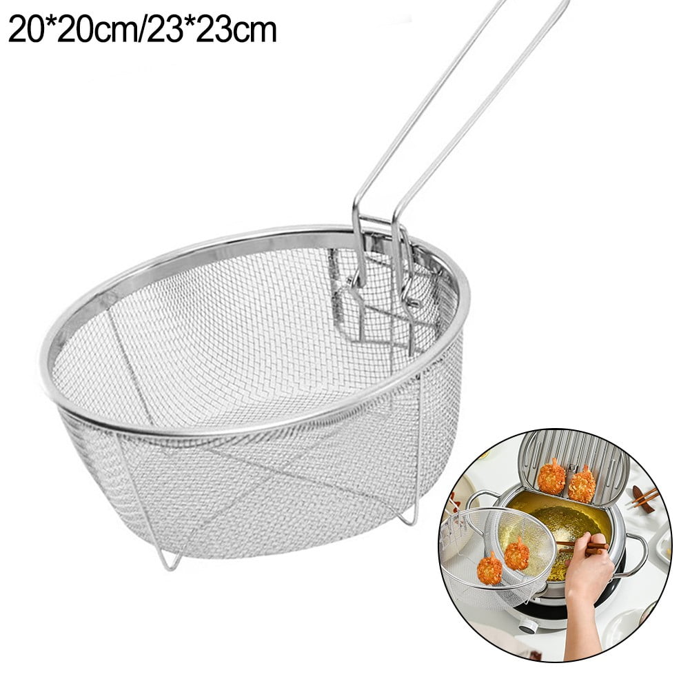 Stainless Steel Deep Fry Basket for Frying Serving Food ...