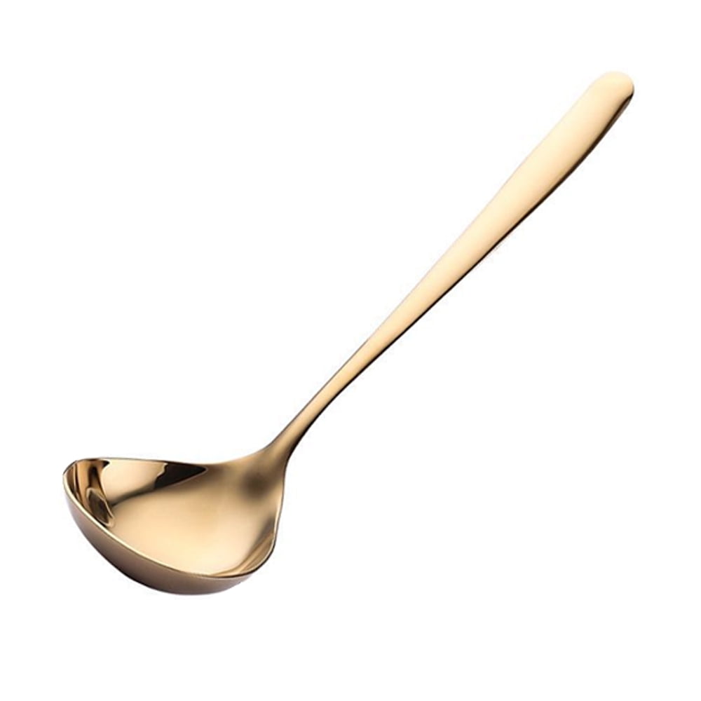 Stainless Steel Deep Noodle Spoons, Silverware Big Soup Spoons, Large ...