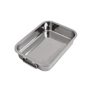 Cuisinart MultiClad Pro Stainless Steel Large Roaster with Handles, 16 ...