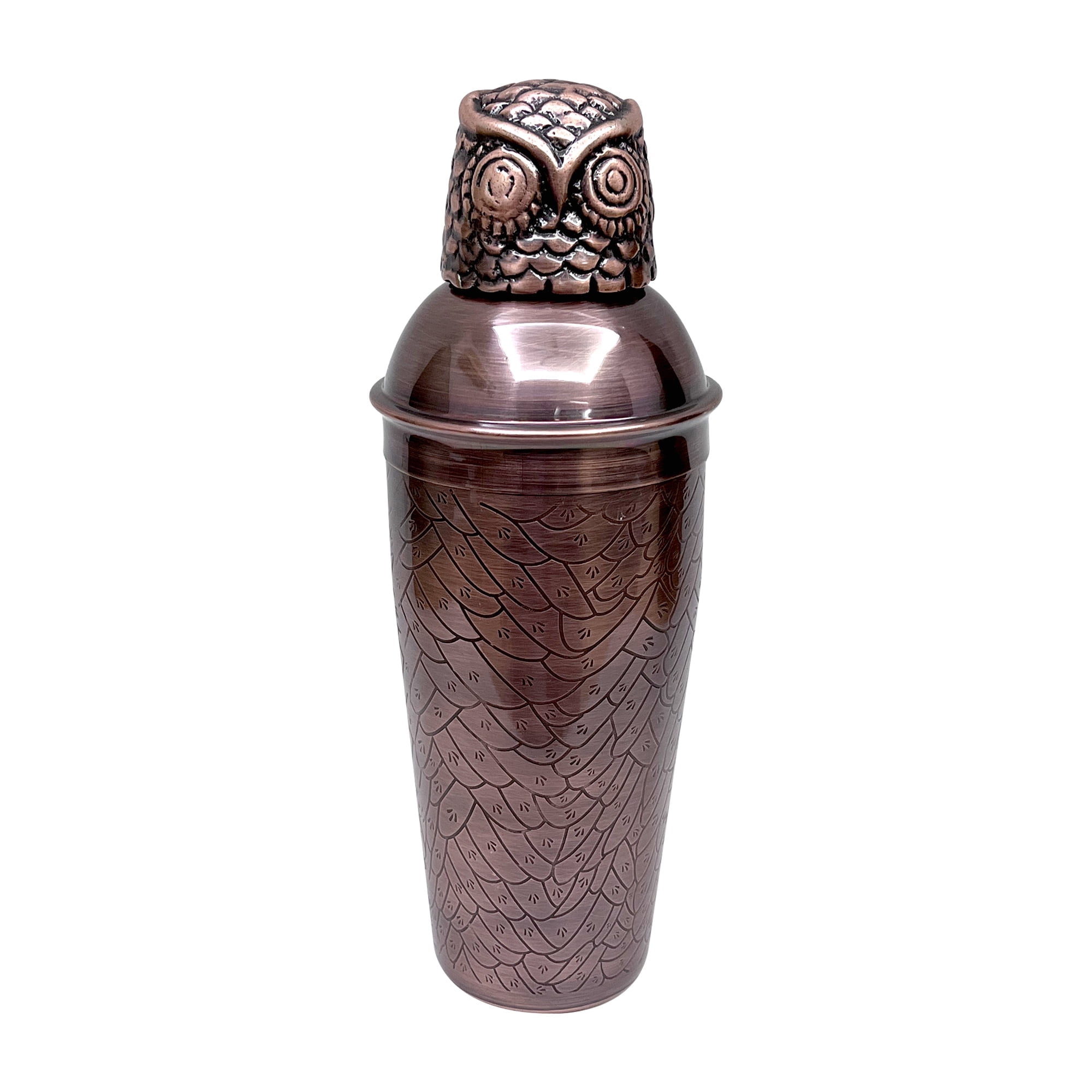 Stainless Steel Deluxe Cocktail Shaker 28 oz with Built In Strainer ...