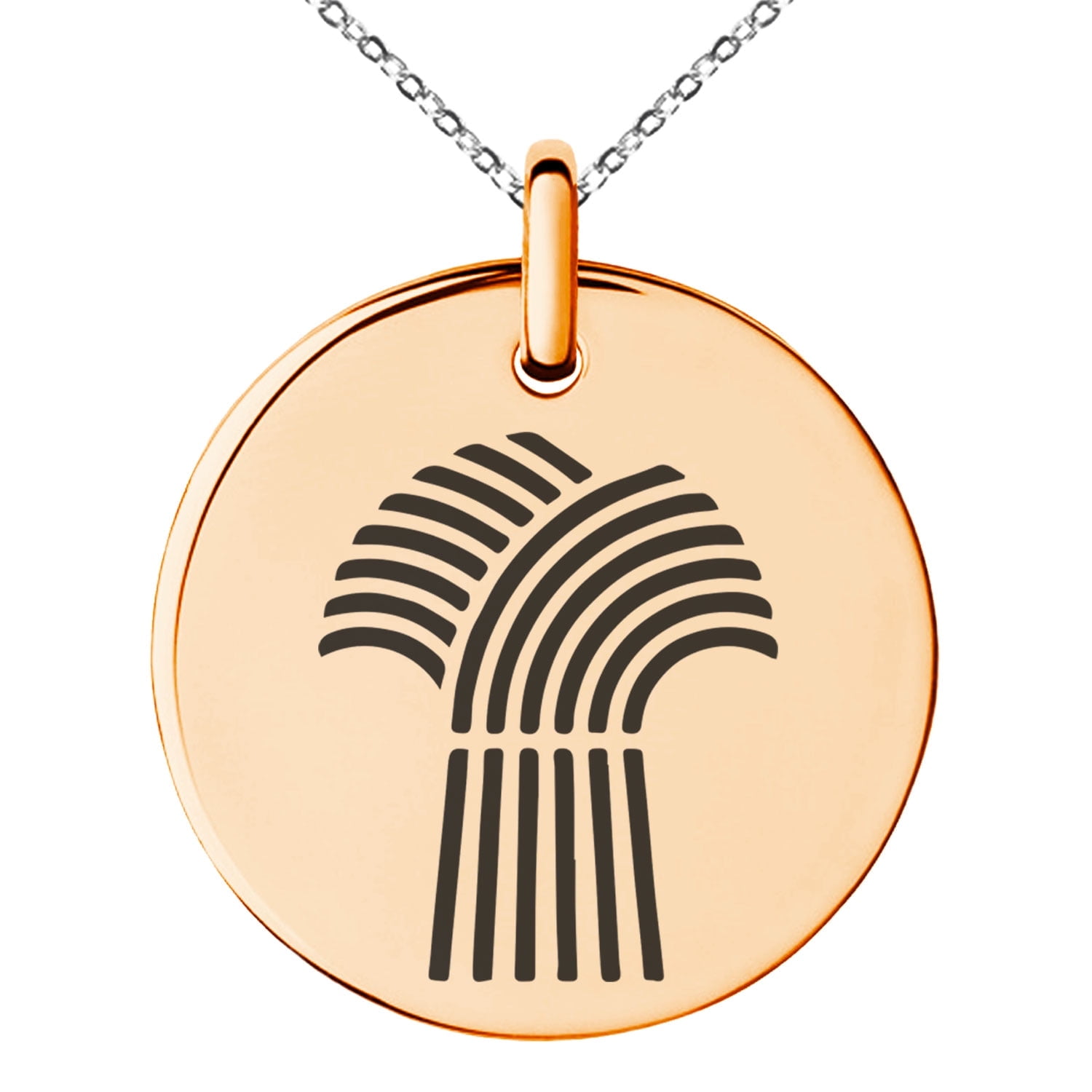 Tioneer Stainless Steel Demeter Greek Goddess of Agriculture Engraved ...