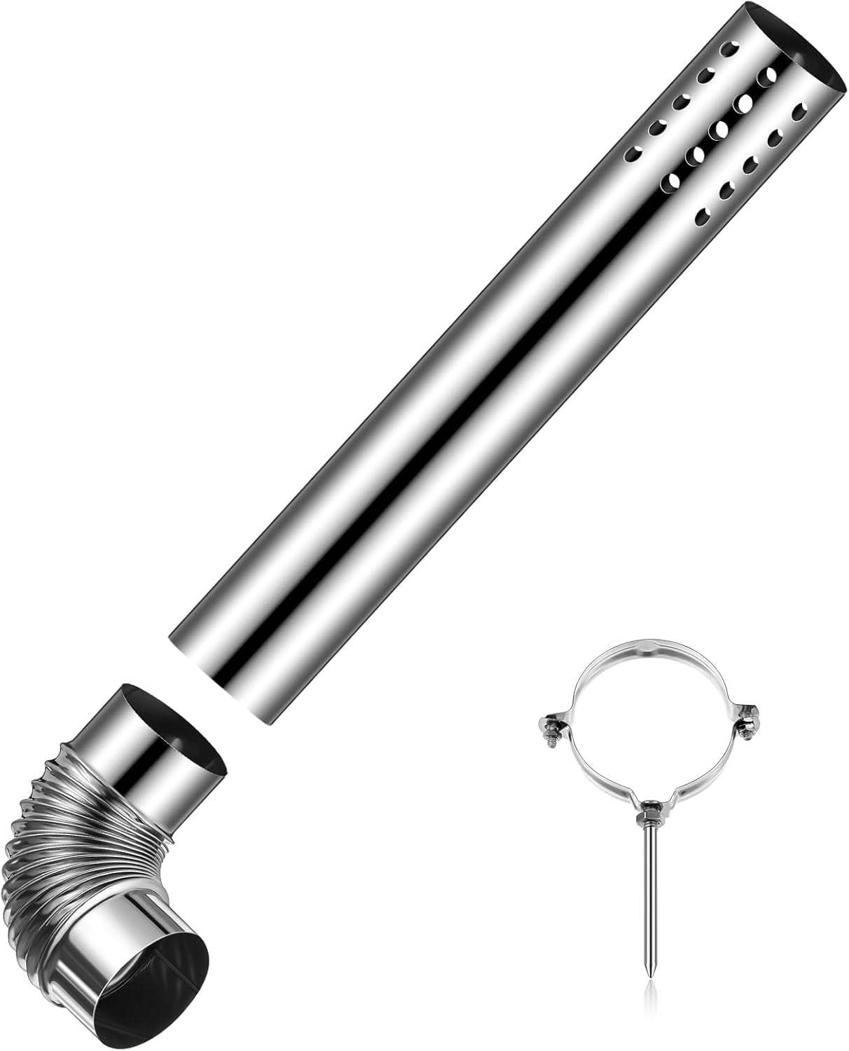 Stainless Steel Direct Vent Pipe Kit for Tankless Water Heater of 3" Od ...
