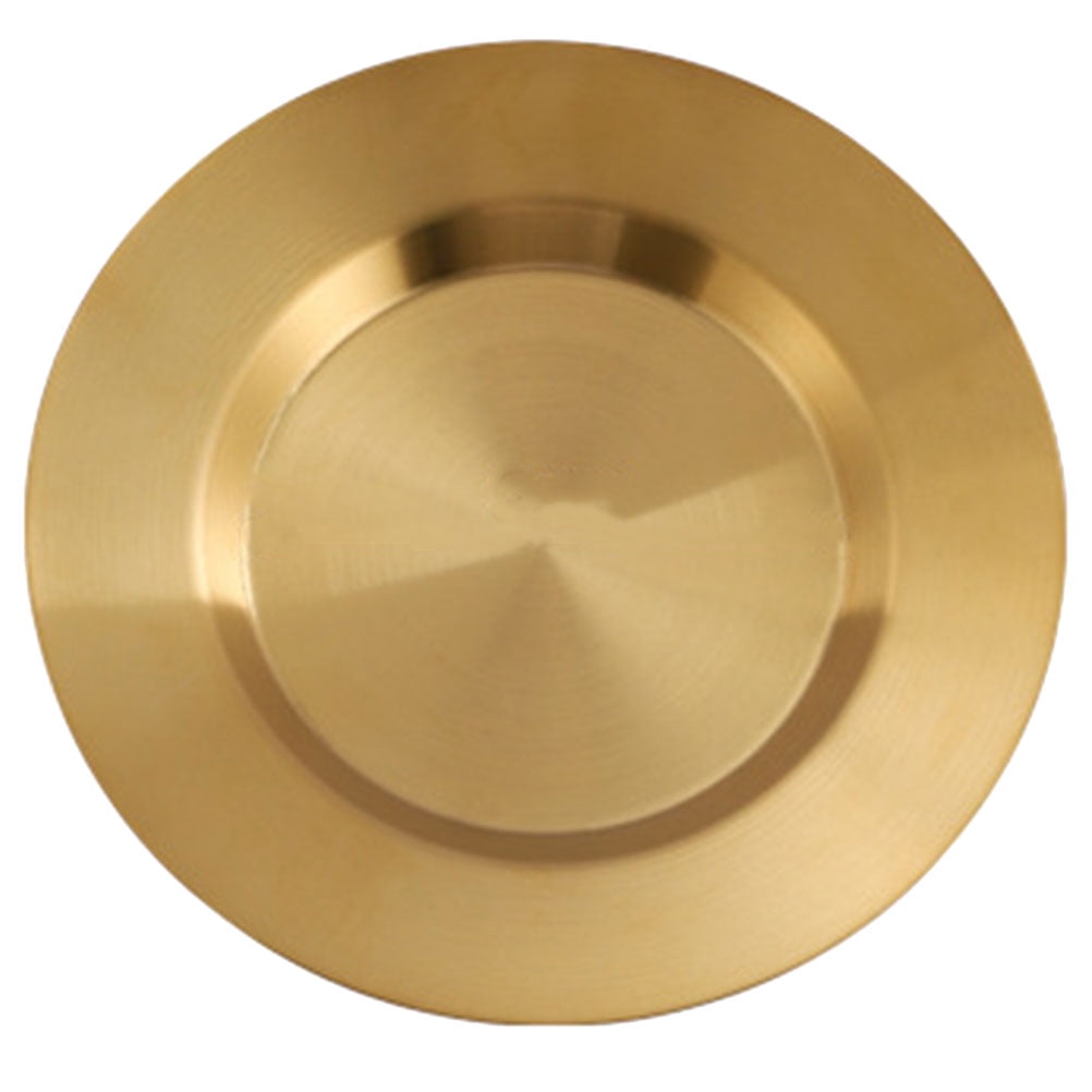 Stainless Steel Disc Kitchen Food Tray Western Plate Platter Wedding ...