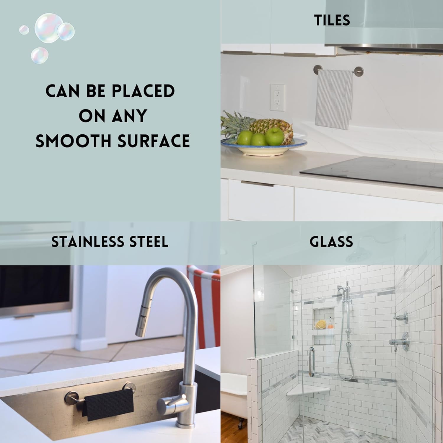 Stainless Steel Dish Cloth Rail for Kitchen, Kitchen Towel Holder ...