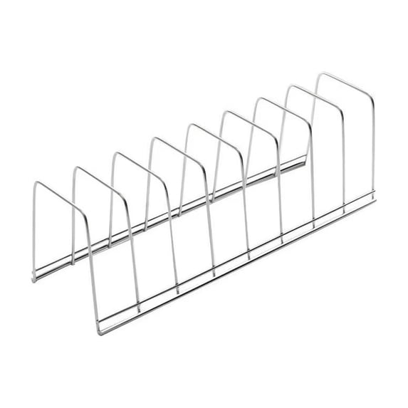 Stainless Steel Dish Draining Rack Multipurpose Silver Plates Storage ...