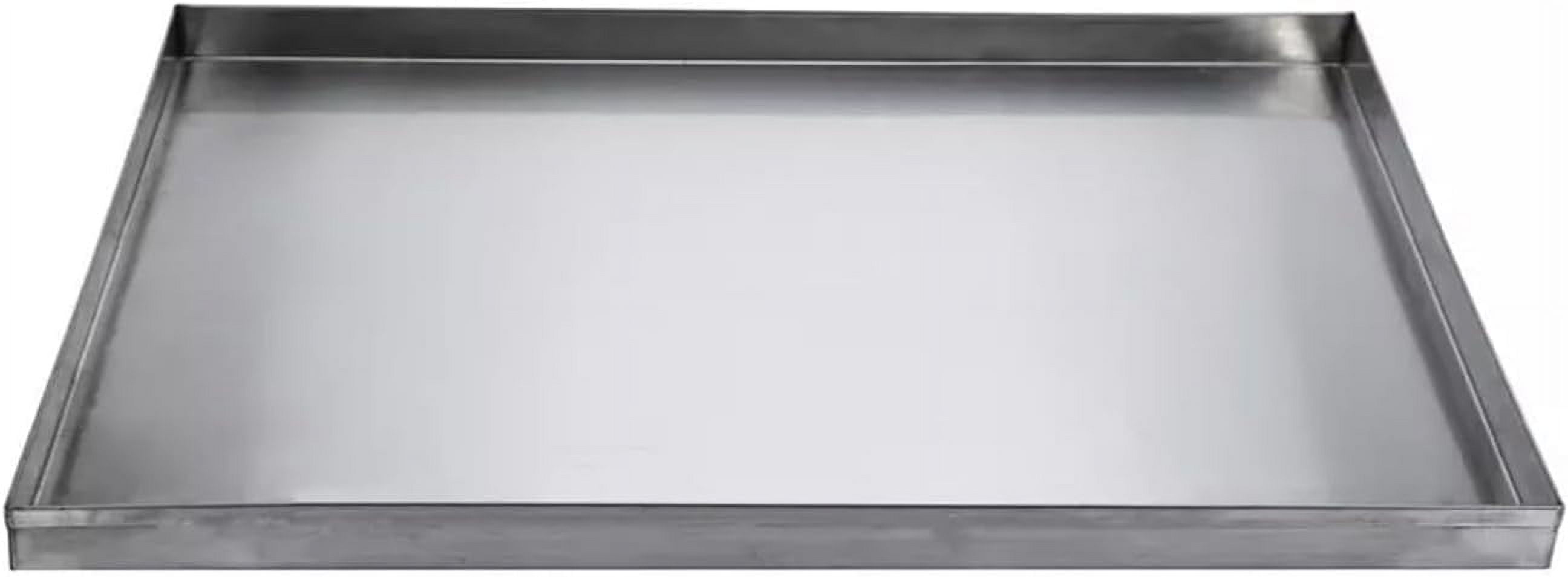 Stainless Steel Dog Crate Tray, Leakproof Chew Proof Liner Pan Metal ...