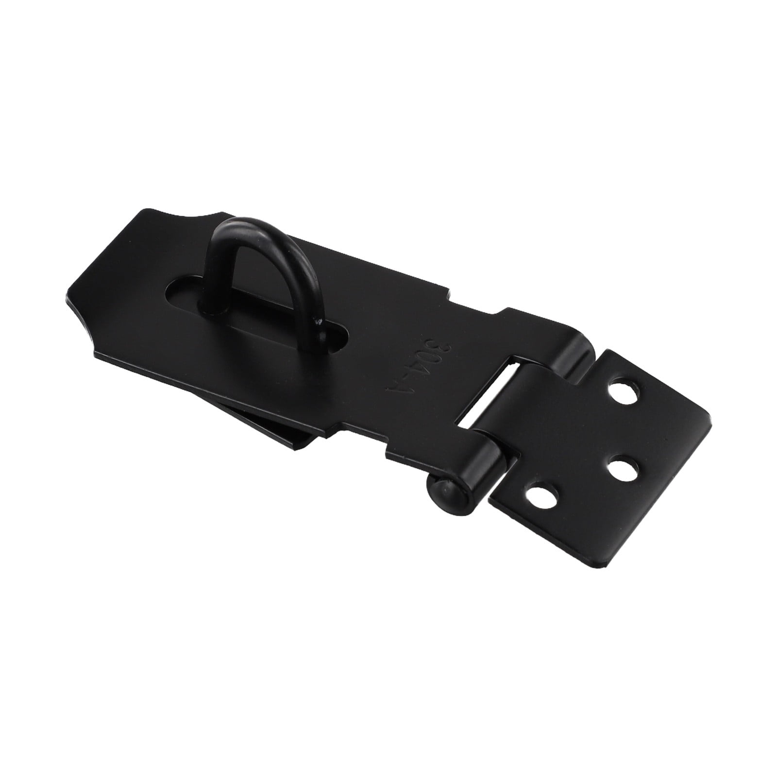 Stainless Steel Door Padlock Hasp Kit Anti Theft Folding Lock Buckle ...