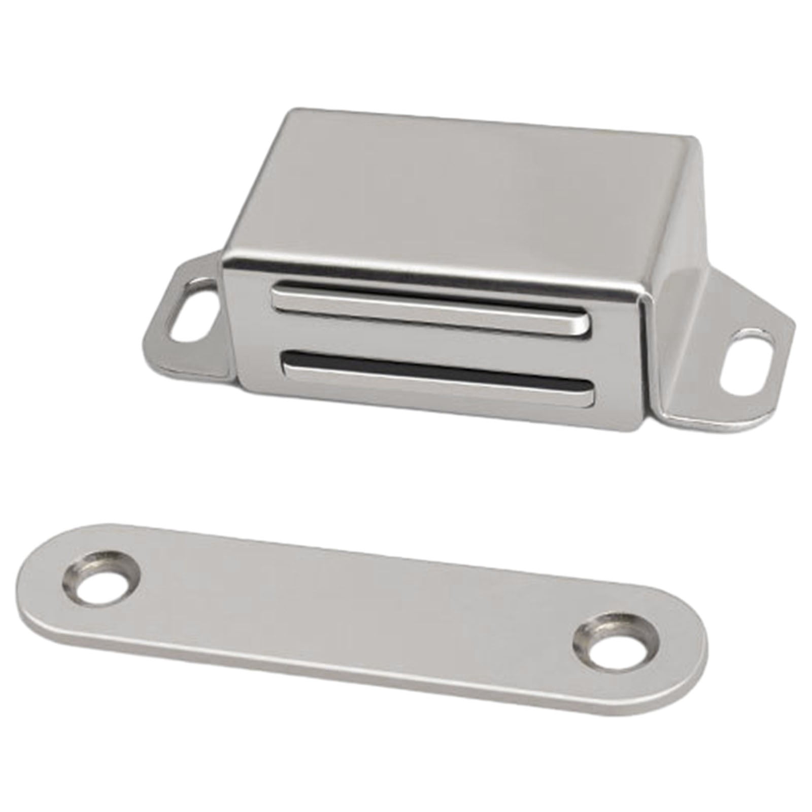 Stainless Steel Door Stop Magnet Latch Lock Cabinet Bumper Catch with ...