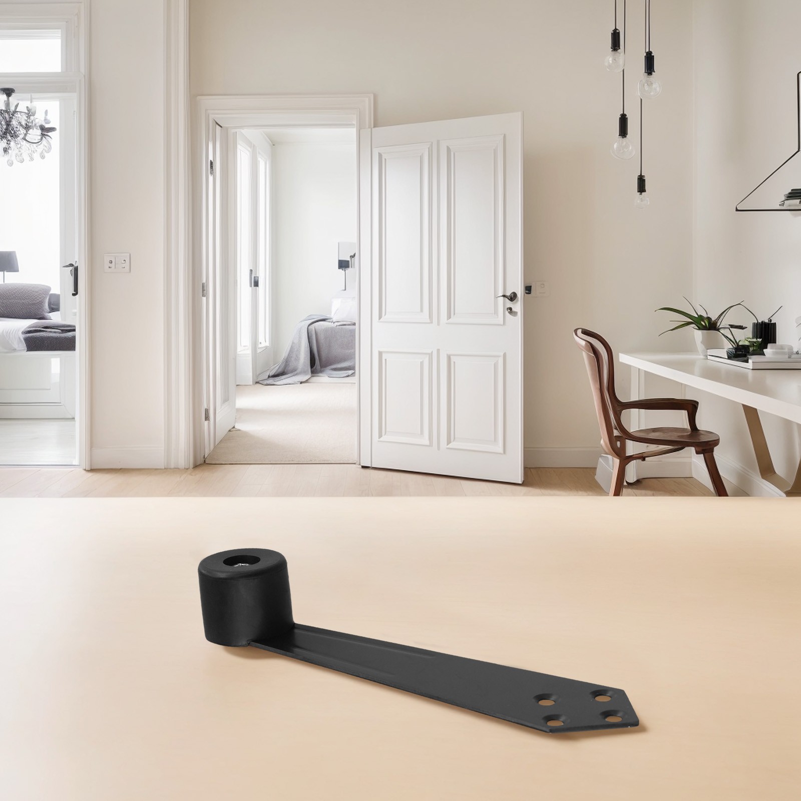 Stainless Steel Door Stopper 90 Degree Furniture Over Head Door Stop ...