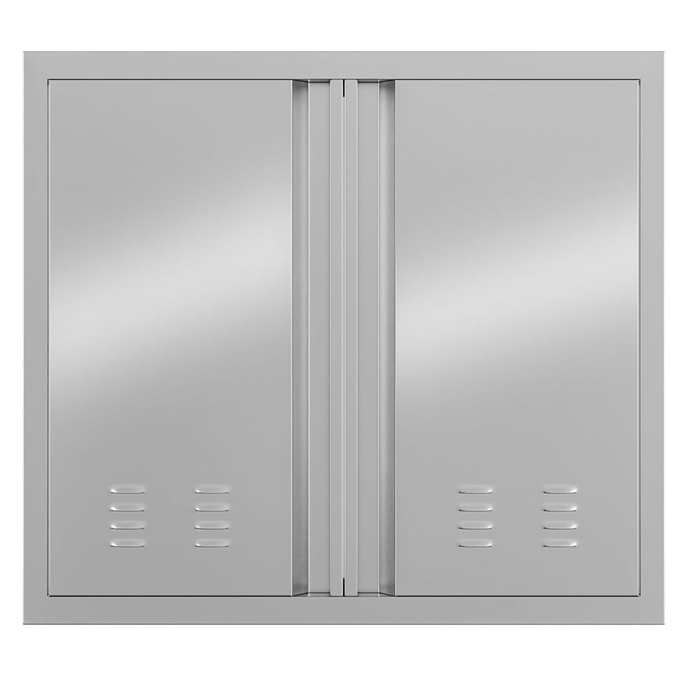 Stainless Steel Doors for Outdoor Kitchens, Flush Mount BBQ Access Door ...