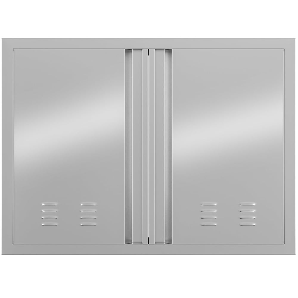 Stainless Steel Doors for Outdoor Kitchens, Flush Mount BBQ Access Door ...