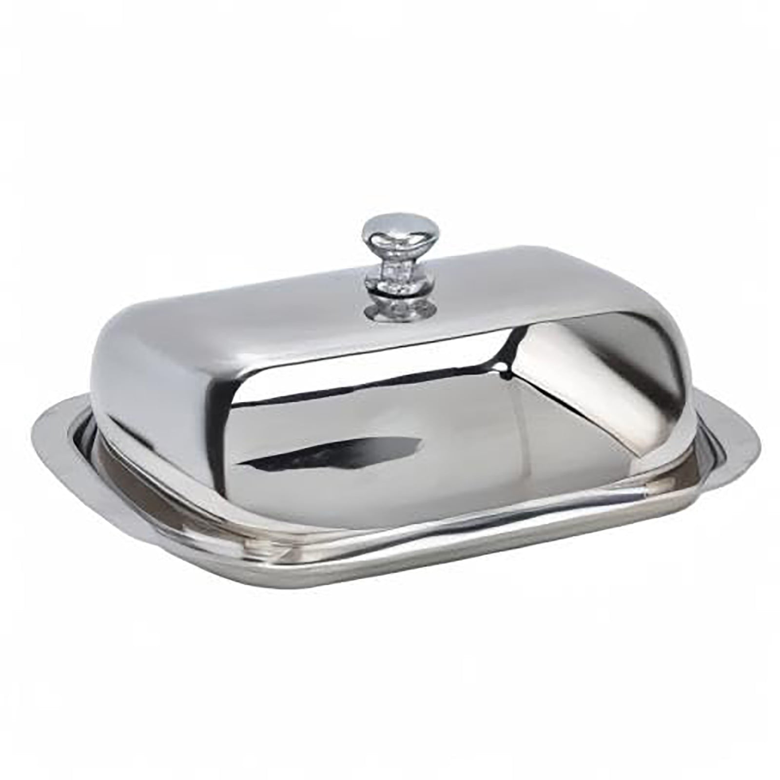 Stainless Steel Double Covered Butter Dish, Yoaney Stainless Steel ...